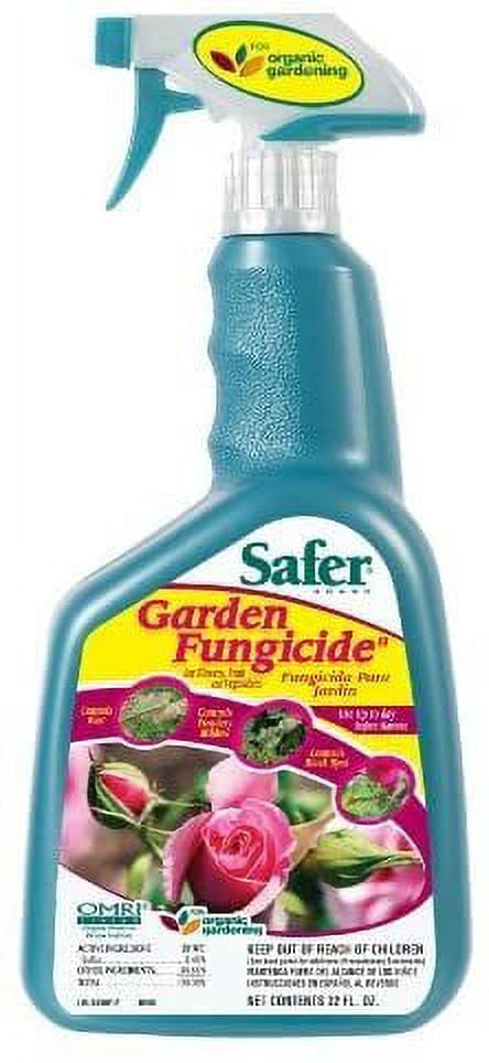 Safer Fungicide For Flowers, Fruits & Vegetables Rtu Omri 32 Oz ...