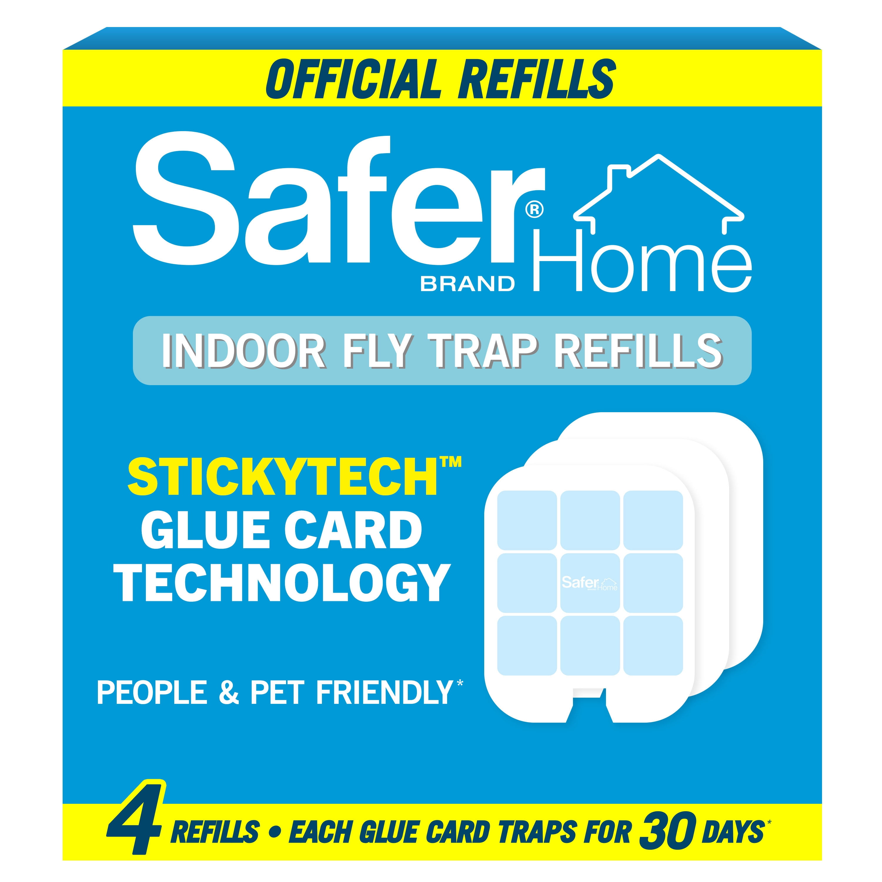 Safer Home Glue Refill Card, 4 Pack - Walmart.com