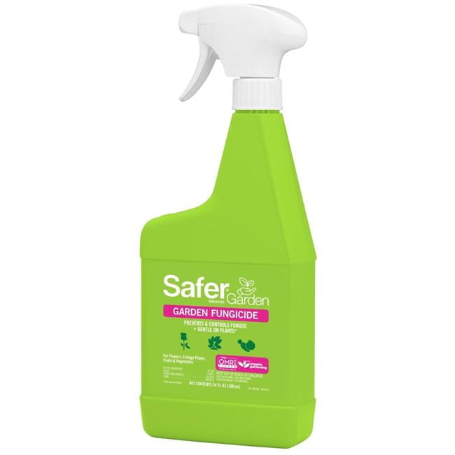 Safer SG5450 Garden Fungicide Spray, Liquid, Slight Sulfur, Brownish ...