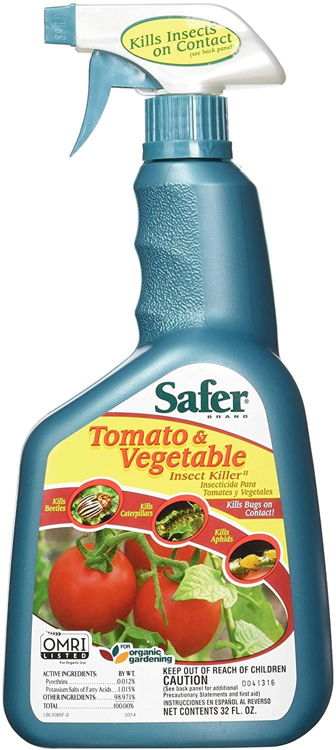 Safer Tomato and Vegetable Insect Killer Rtu - Walmart.com