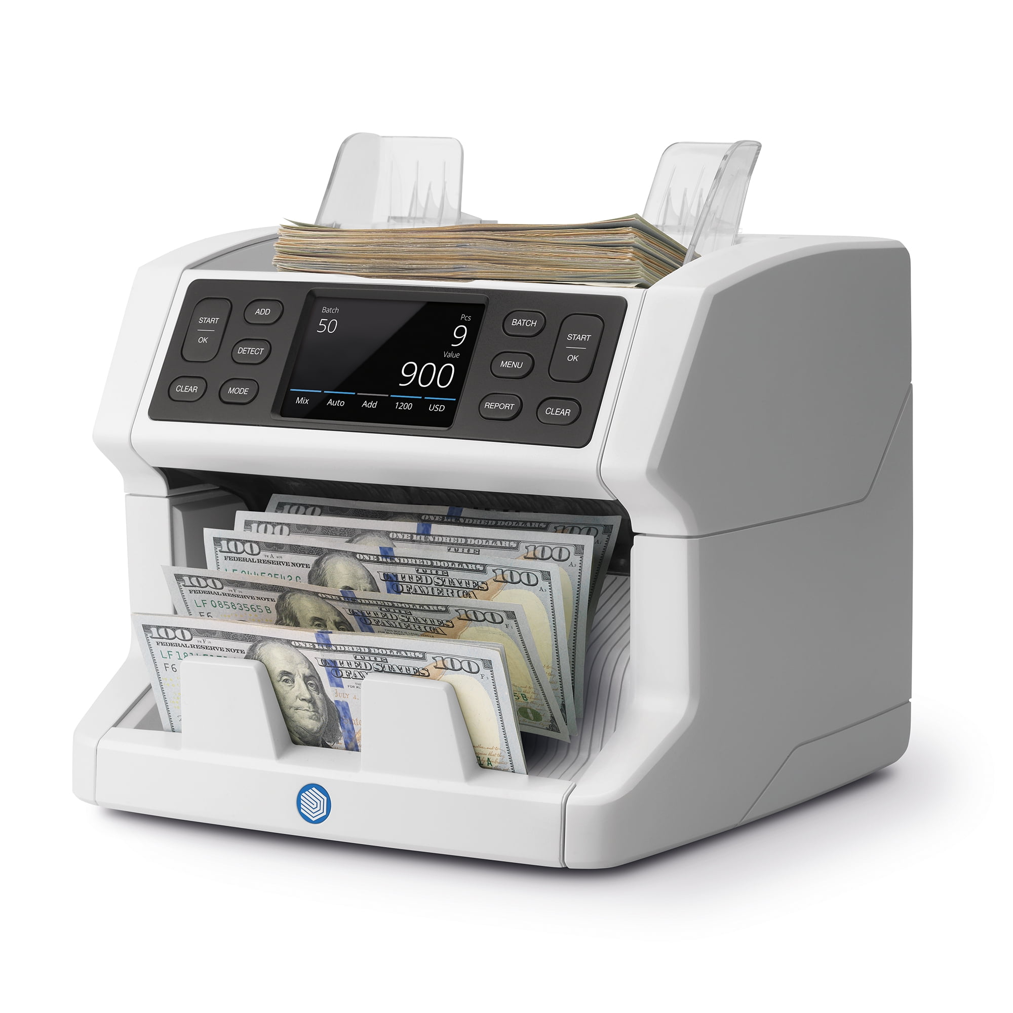 Safescan 2865-S Multilingual Money Counter with Value and Security ...
