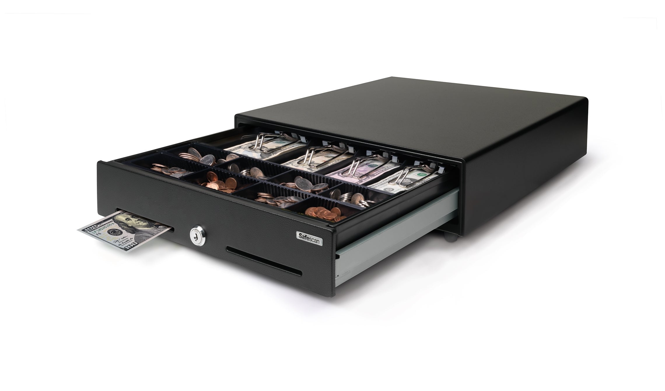 Safescan SD-3540 Black Cash Drawer with 4 Bill/8 Coin Layout ...