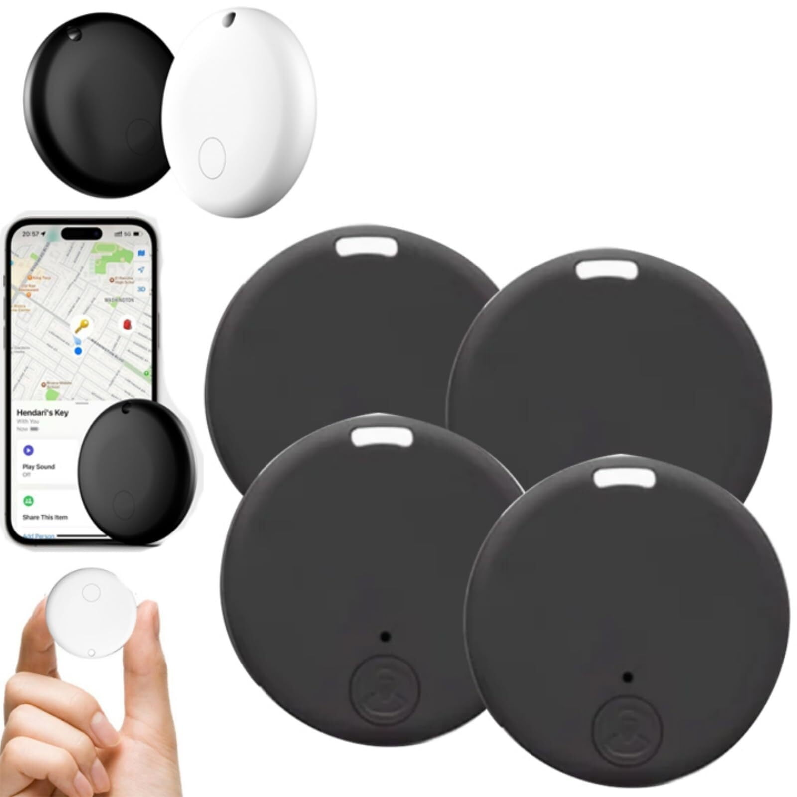 GPS Tracker, GPS Anti-Lost Tracker, Positioning Bluetooth Anti-Lost ...