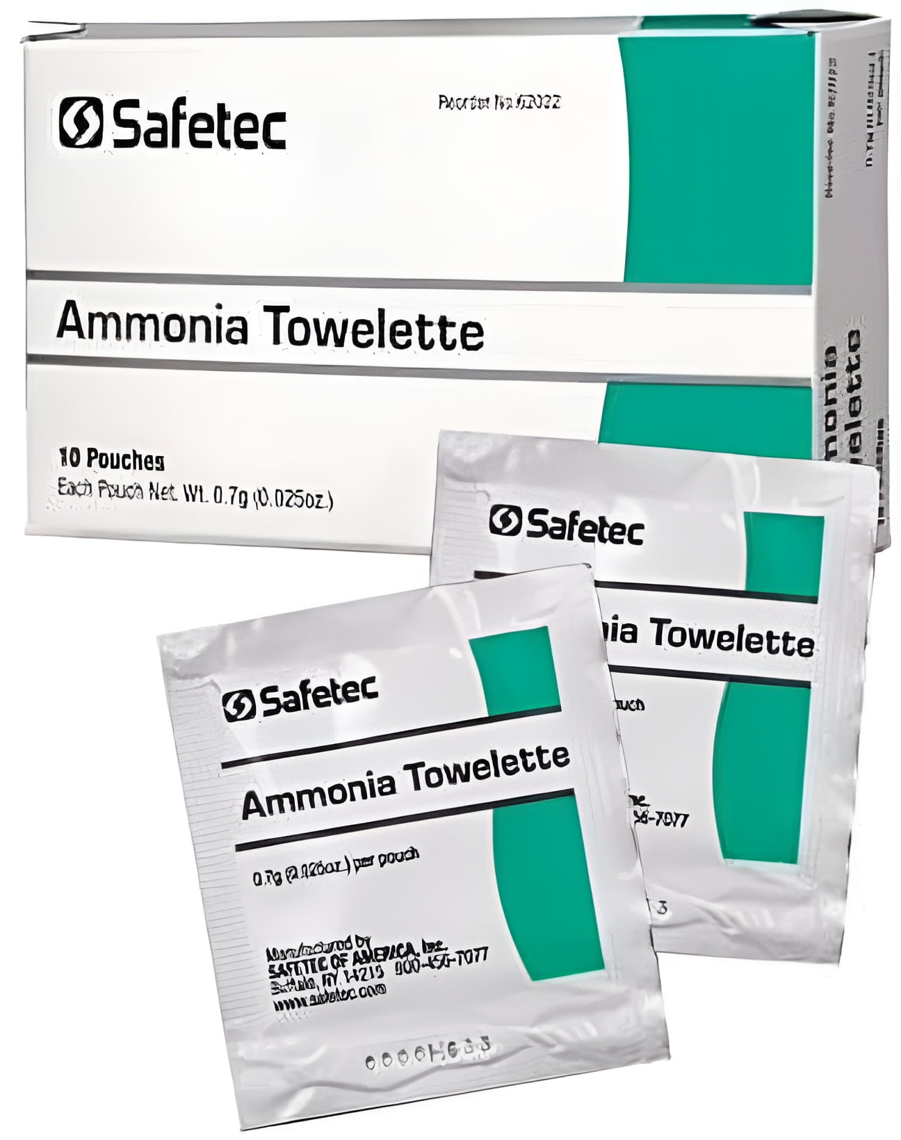 Safetec Ammonia Inhalant Pouches for First Aid, 10 per Box in Nepal at ...