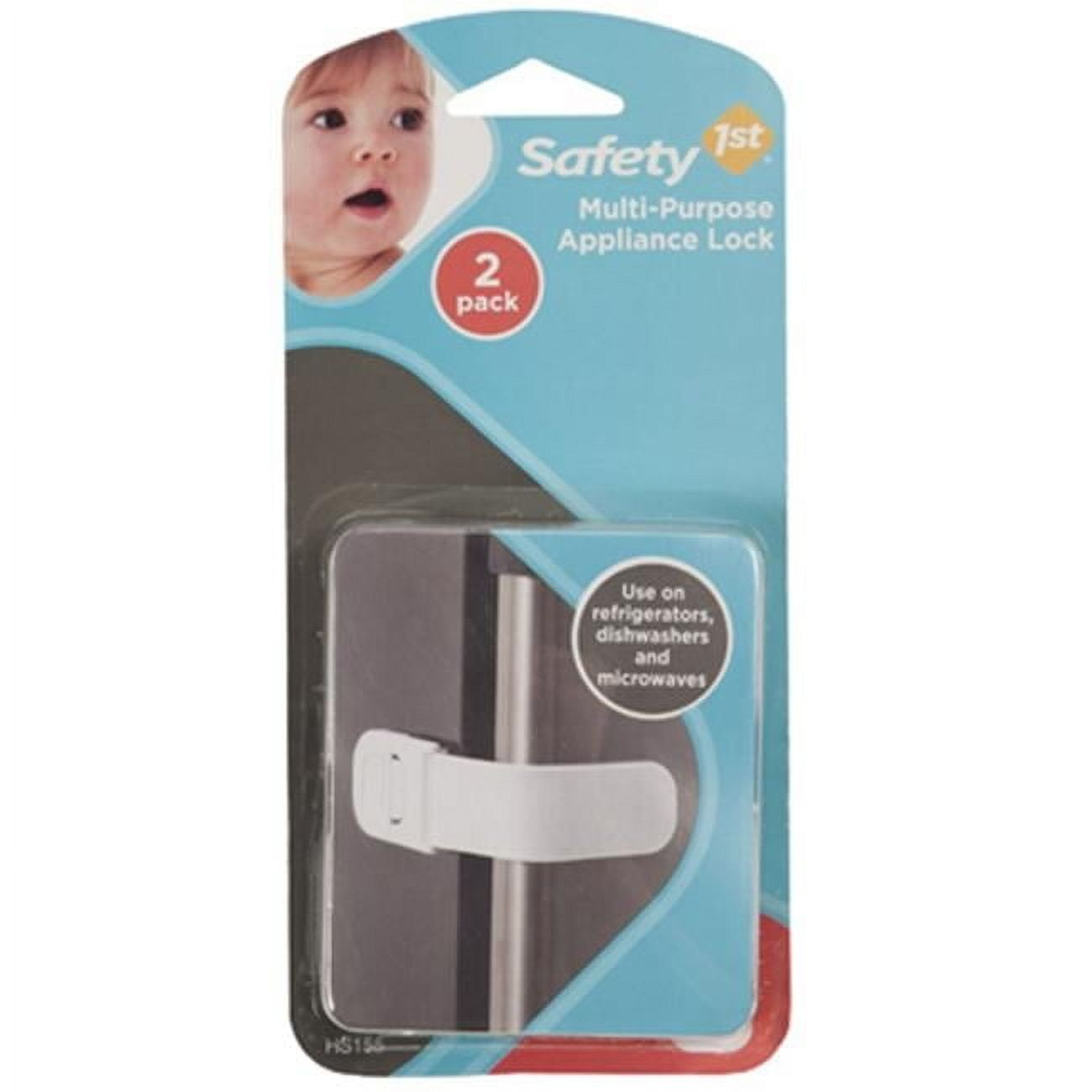Safety 1St HS155 Multi-Purpose Appliance Lock - 2 Pack - Walmart.com
