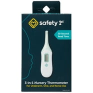 Equate, Oral, Rectal, or Underarm 30-Second Digital Thermometer HSA/FSA ...