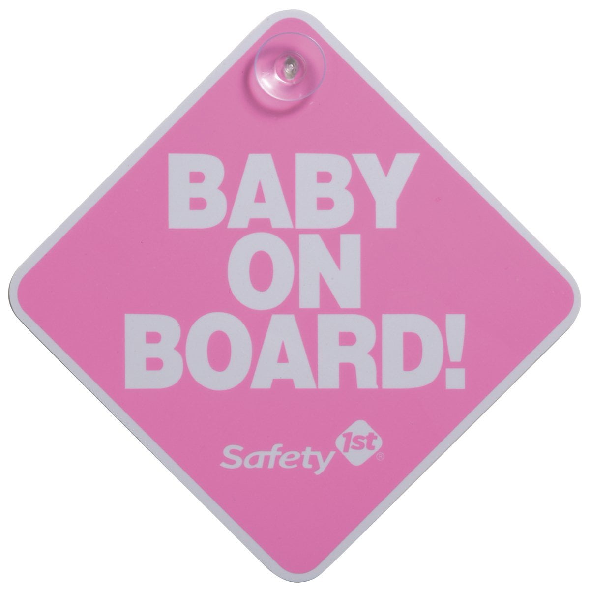 Safety 1st Baby On Board Sign, Pink - Walmart.com