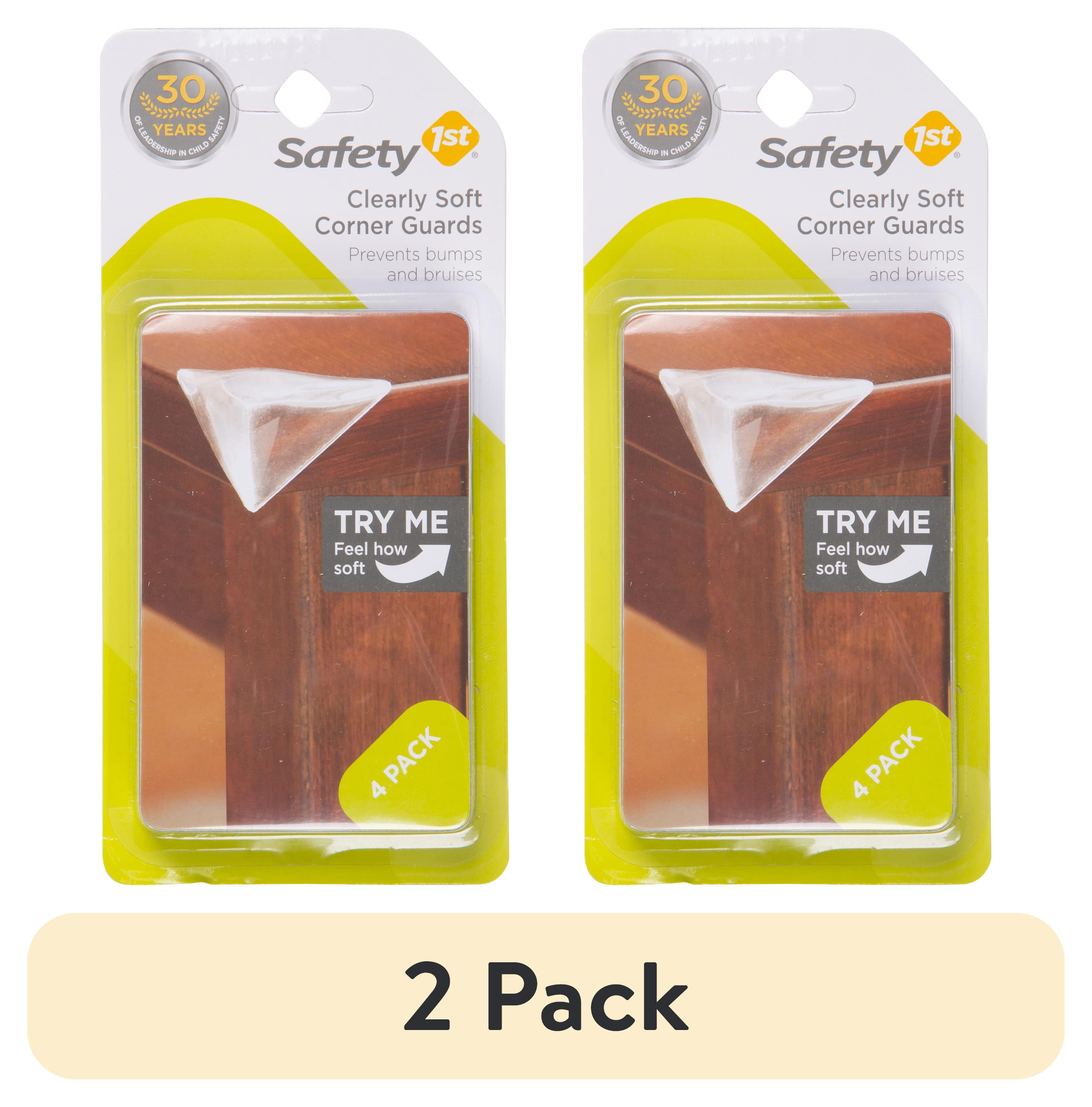 (2 pack) Safety 1st Clearly Soft Corner Guards, 4-Count, Clear, Toddler ...