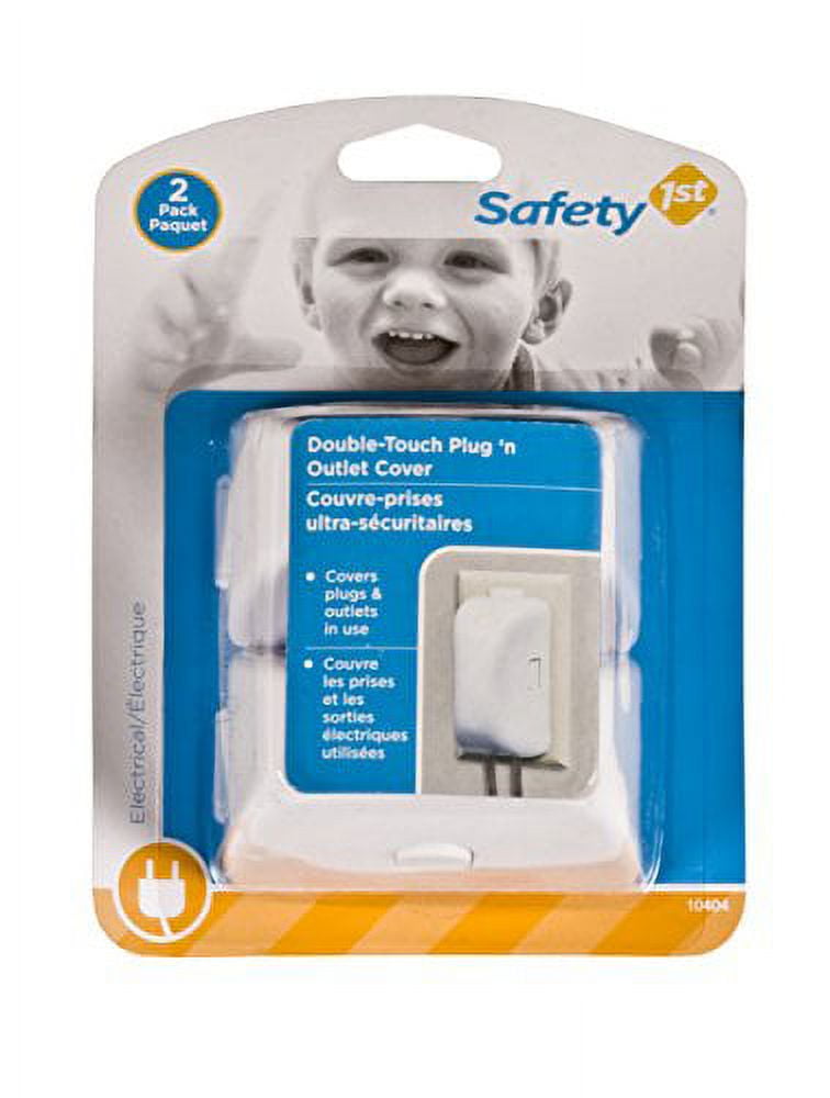 Safety 1st Double-Touch Plug 'N Outlet Covers - Walmart.com