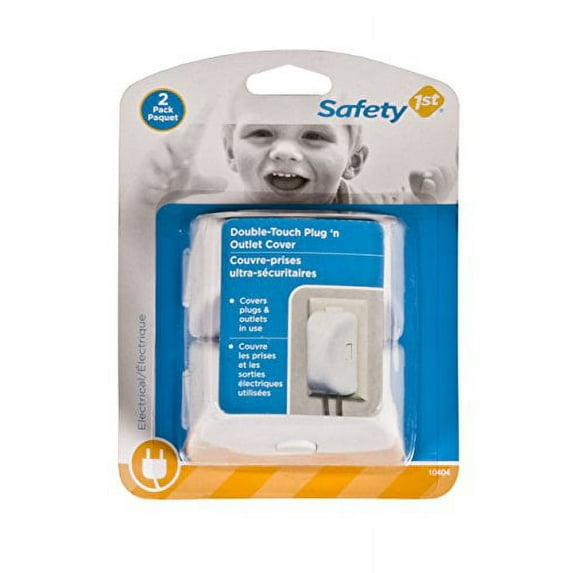 Safety 1st Double-Touch Plug 'N Outlet Covers - Walmart.com