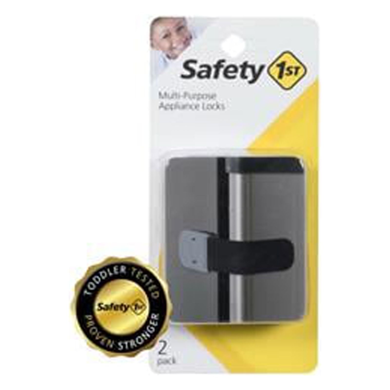 Safety 1st HS148 Appliance Lock, Black, 2-Pk. - Quantity 2 - Walmart.com