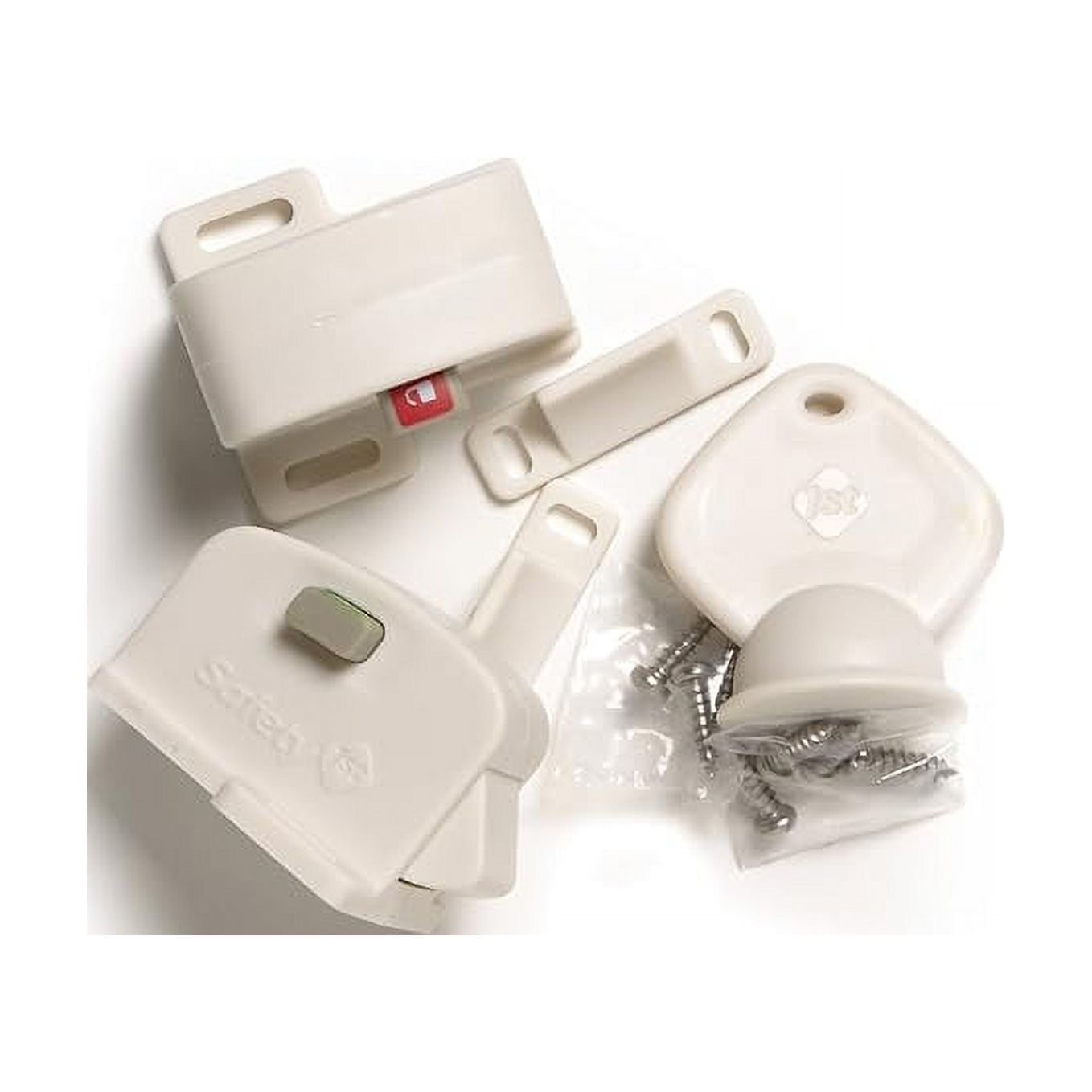 Safety 1st Magnetic Cabinet Locks, 2 Locks + 1 Key - Walmart.com