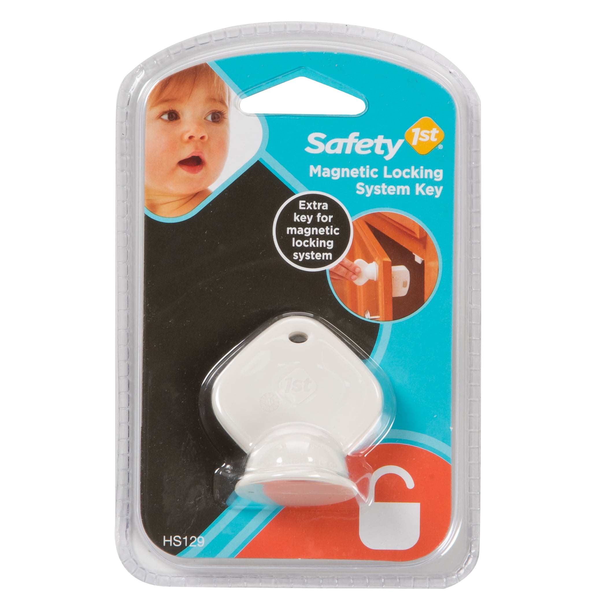 Safety 1st Magnetic Key, White, Extra Key for Cabinet and Cupboard ...