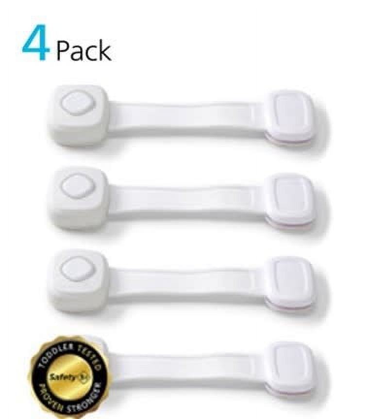 Safety 1st OutSmart Multi-Use Lock 4pk, White, Toddler - Walmart.com