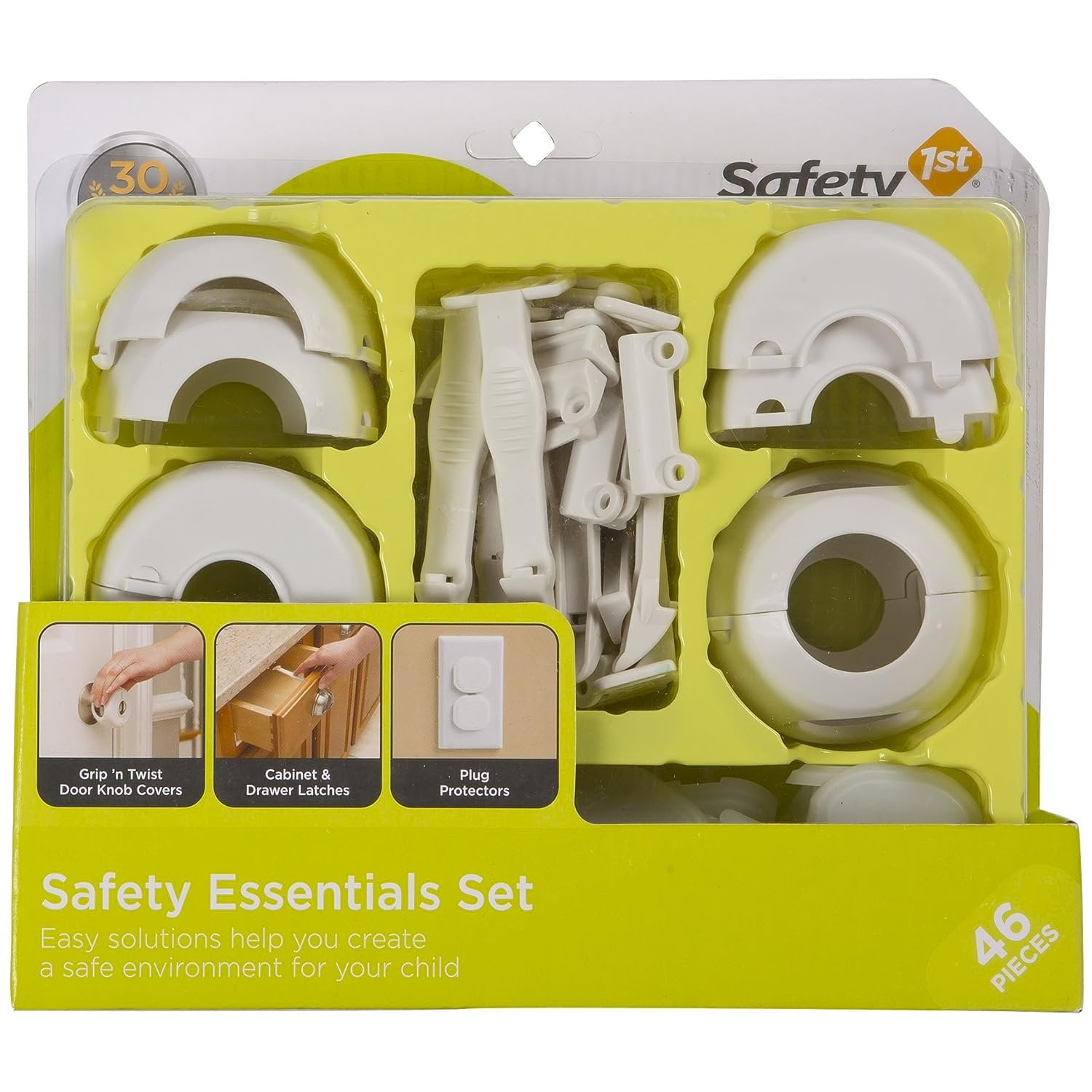 Safety 1st Safety Essentials Kit - Child Safety - 1 Count, White ...