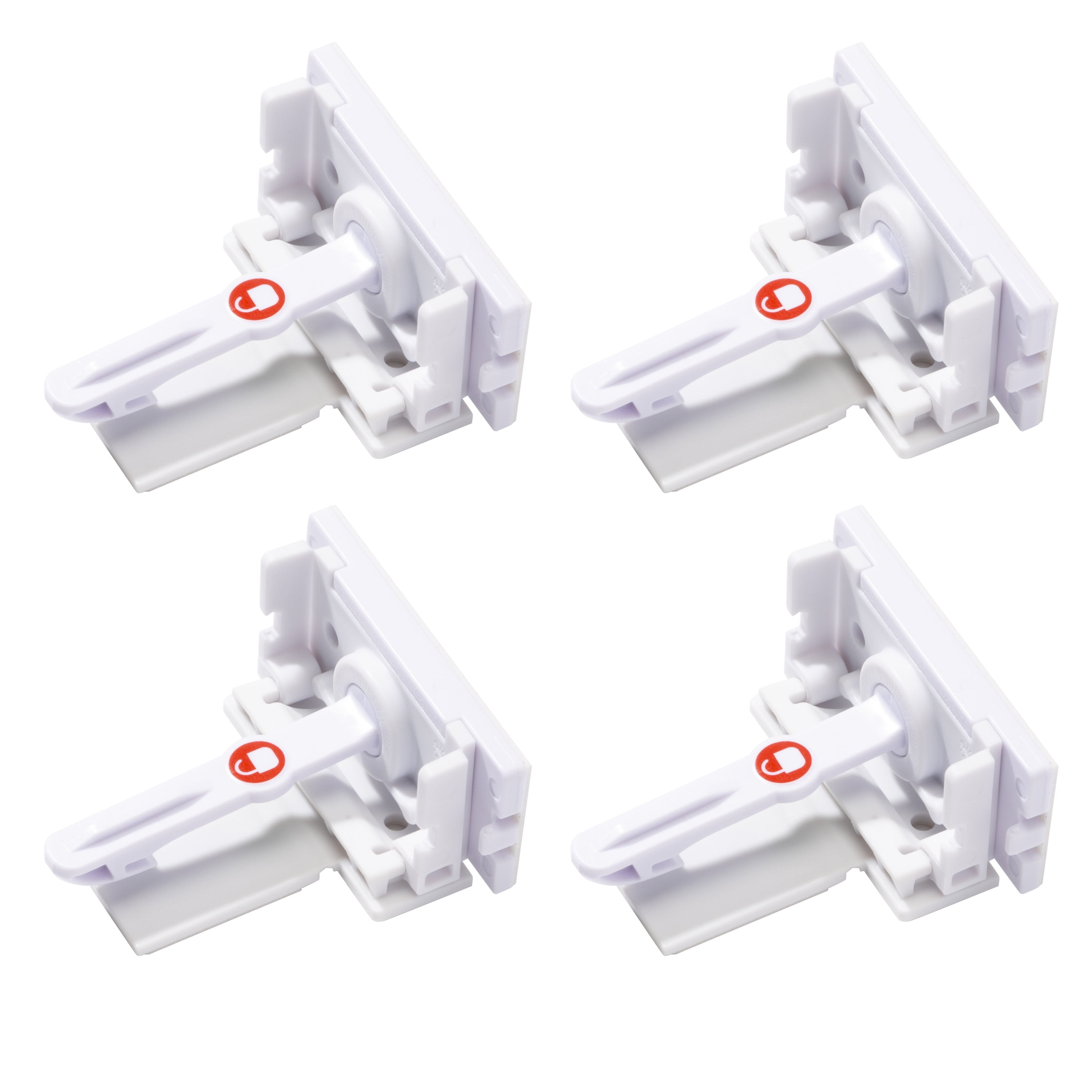 Safety 1st Secure-to-Explore Adhesive Locks (4 Locks), White - Walmart.com
