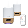 Safety 1st Smart Humidifier (2 Pack), Natural with White, Infant ...