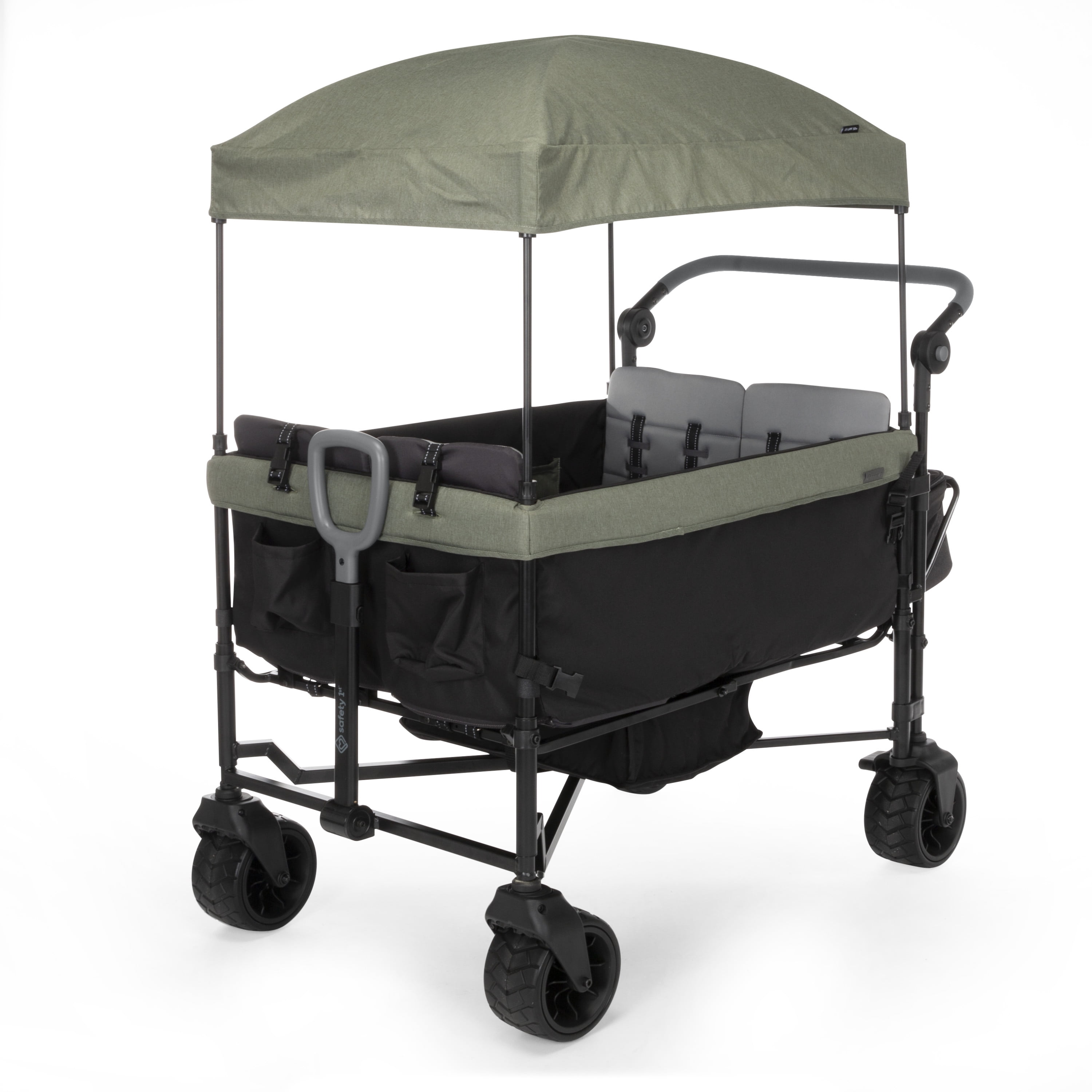 Safety 1st Summit Sprint Quad Wagon Stroller, Olive Haze, Toddler ...