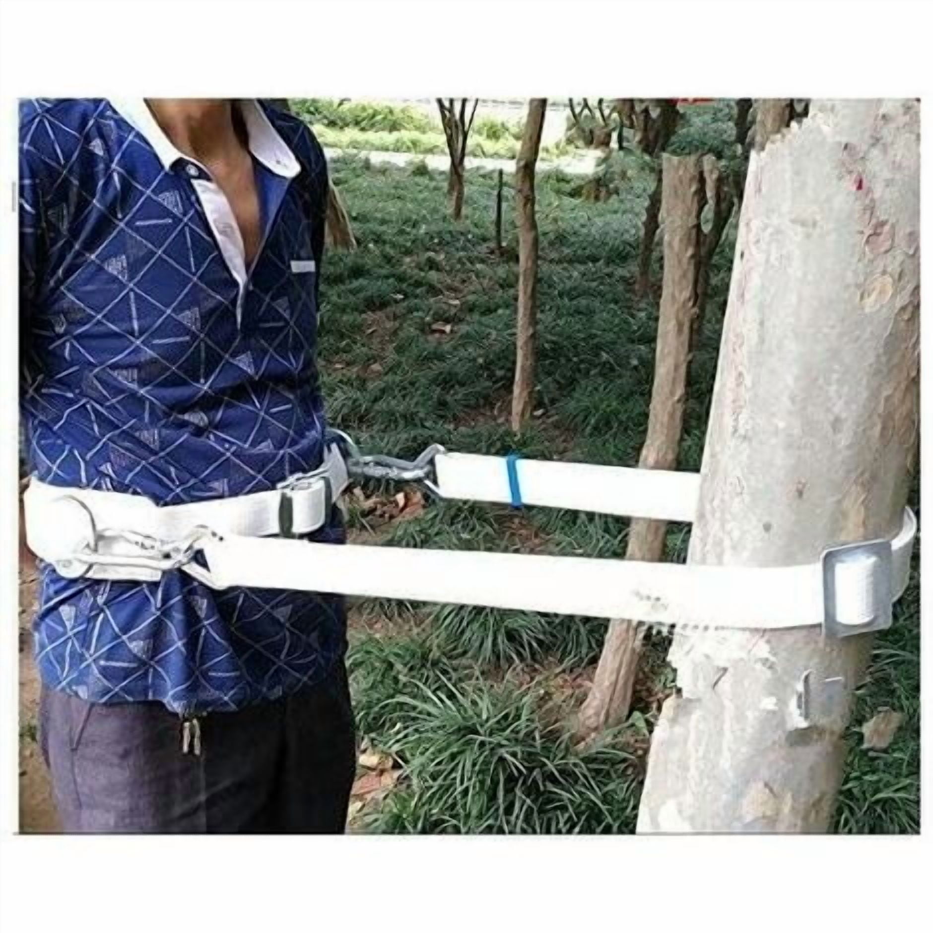 Safety Belt with Adjustable Cord, Tree Climbing Construction Harness ...