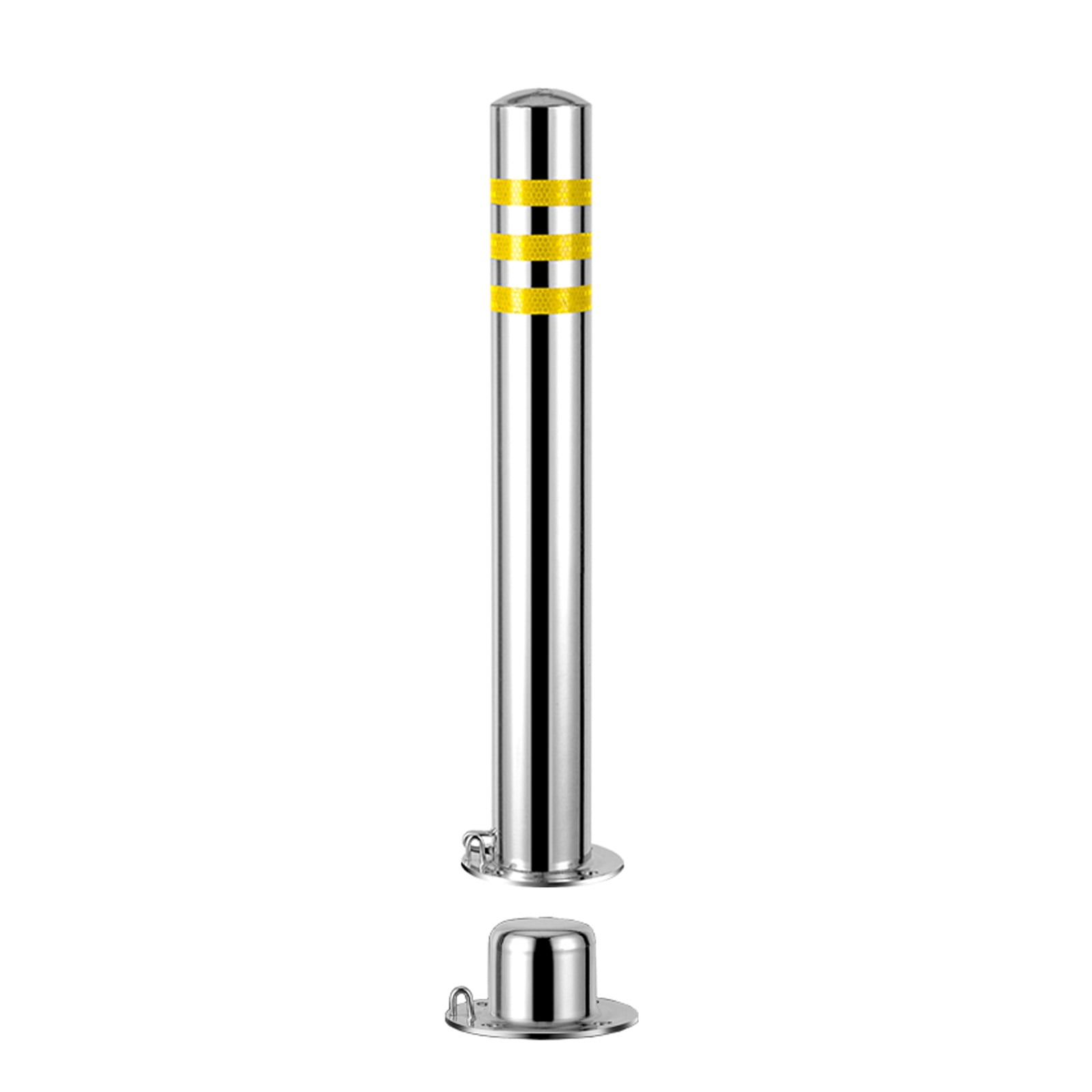 Safety Bollard, 3 Inch Diameter Steel Pipe Safety Bollard Post ...