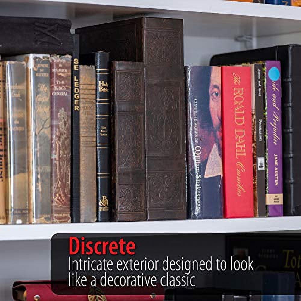 Safety Box 2 Piece Faux Book Safe Set, Multisizes, - Walmart.com