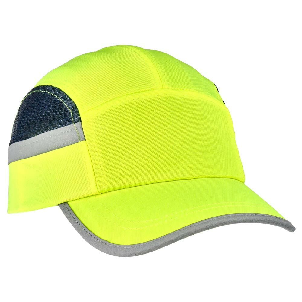 Safety Bump Cap, Baseball Cap Style, Lightweight, Lime, SAFEGEAR ...