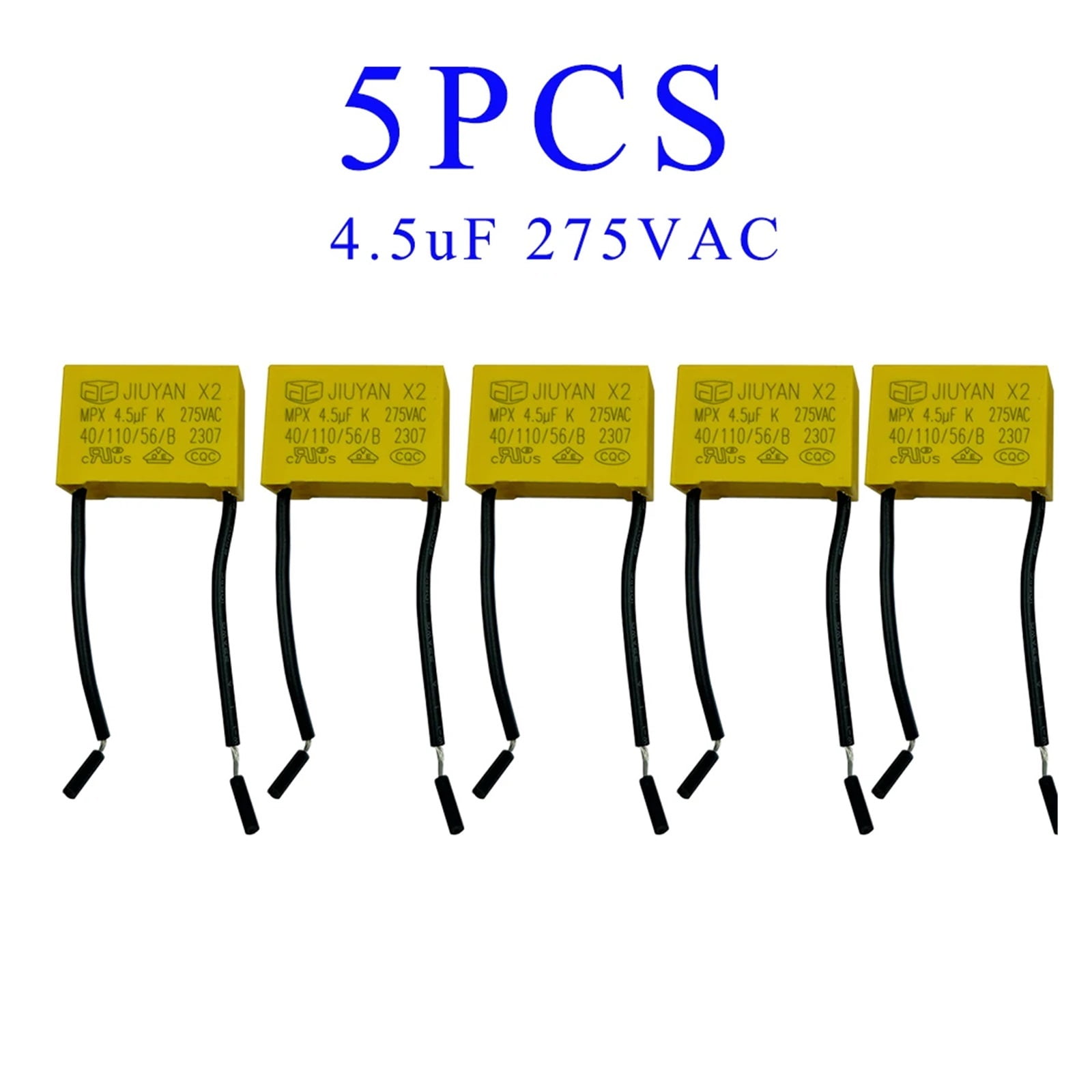 Safety Capacitor 275VAC 225 4.7UF 275V Pitch 27mm Polypropylene Film ...