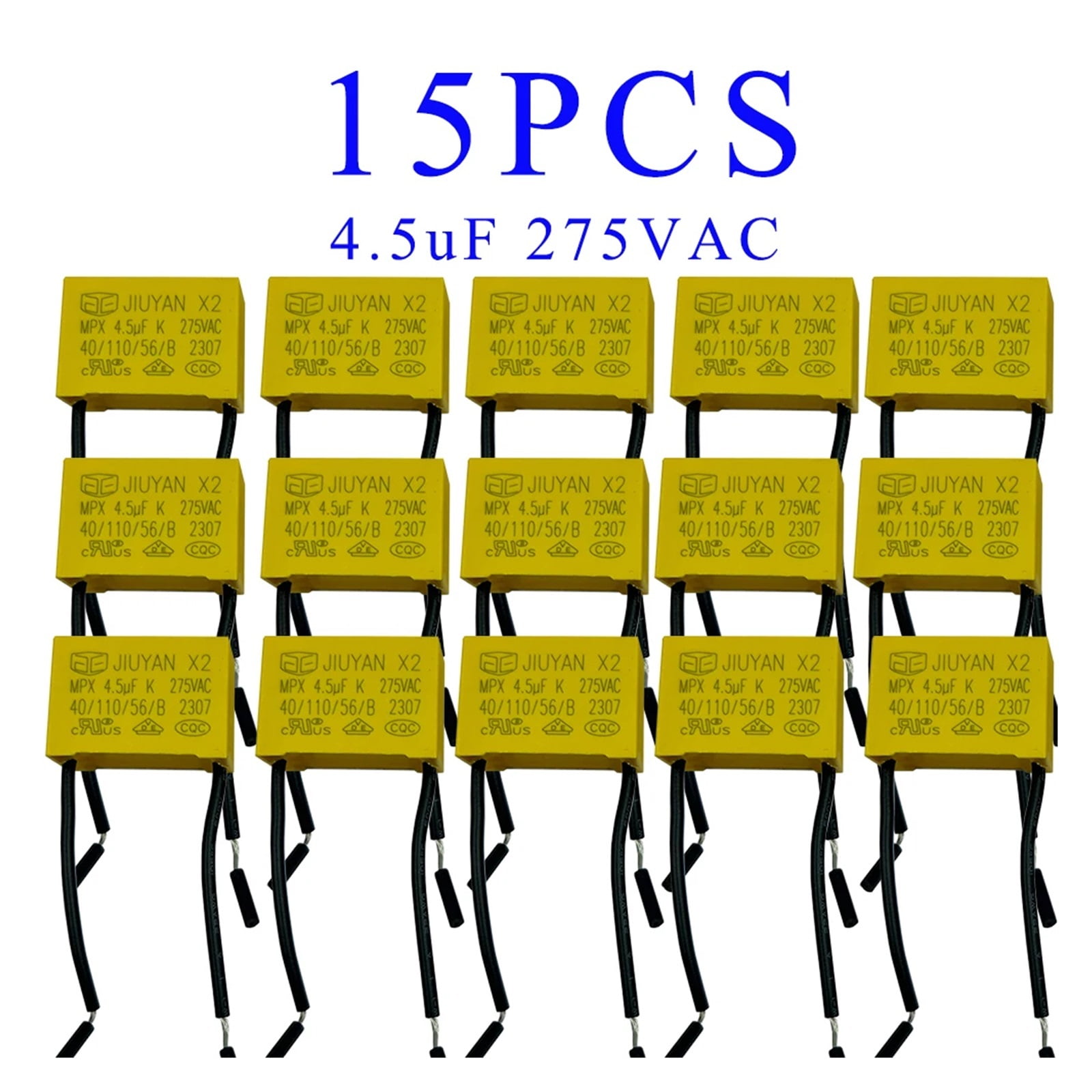 Safety Capacitor 275VAC 225 4.7UF 275V Pitch 27mm Polypropylene Film ...