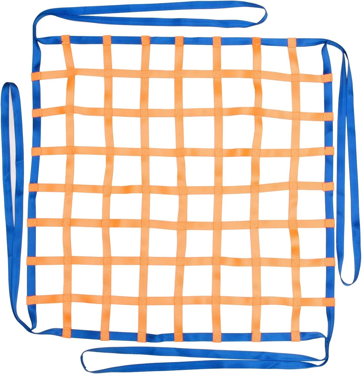 Safety Cargo Lifting Net Straps,Flat Nylon Sling Hoisting Net,Loading ...