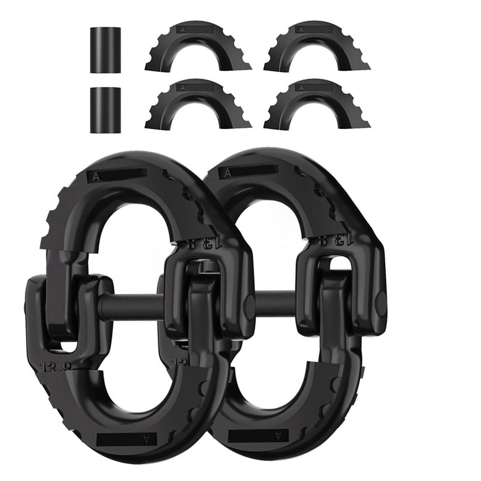 Safety Chain Connector Link, 1/2IN Tow Hitch Hammerlock Coupling Link ...