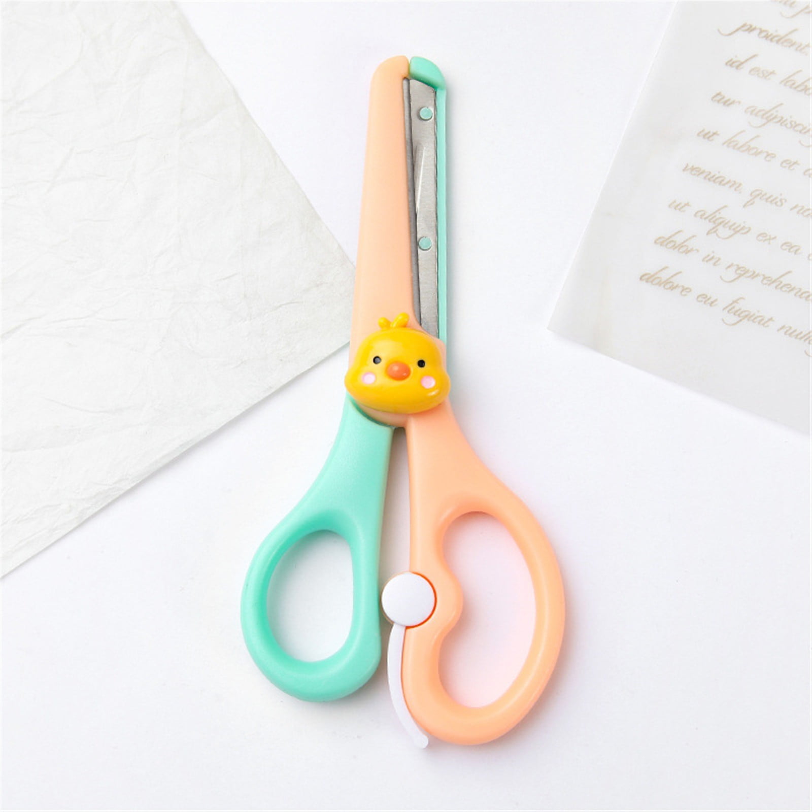 Safety Craft Scissors, Mini Scissors, Training Scissors with Blunt Tips ...