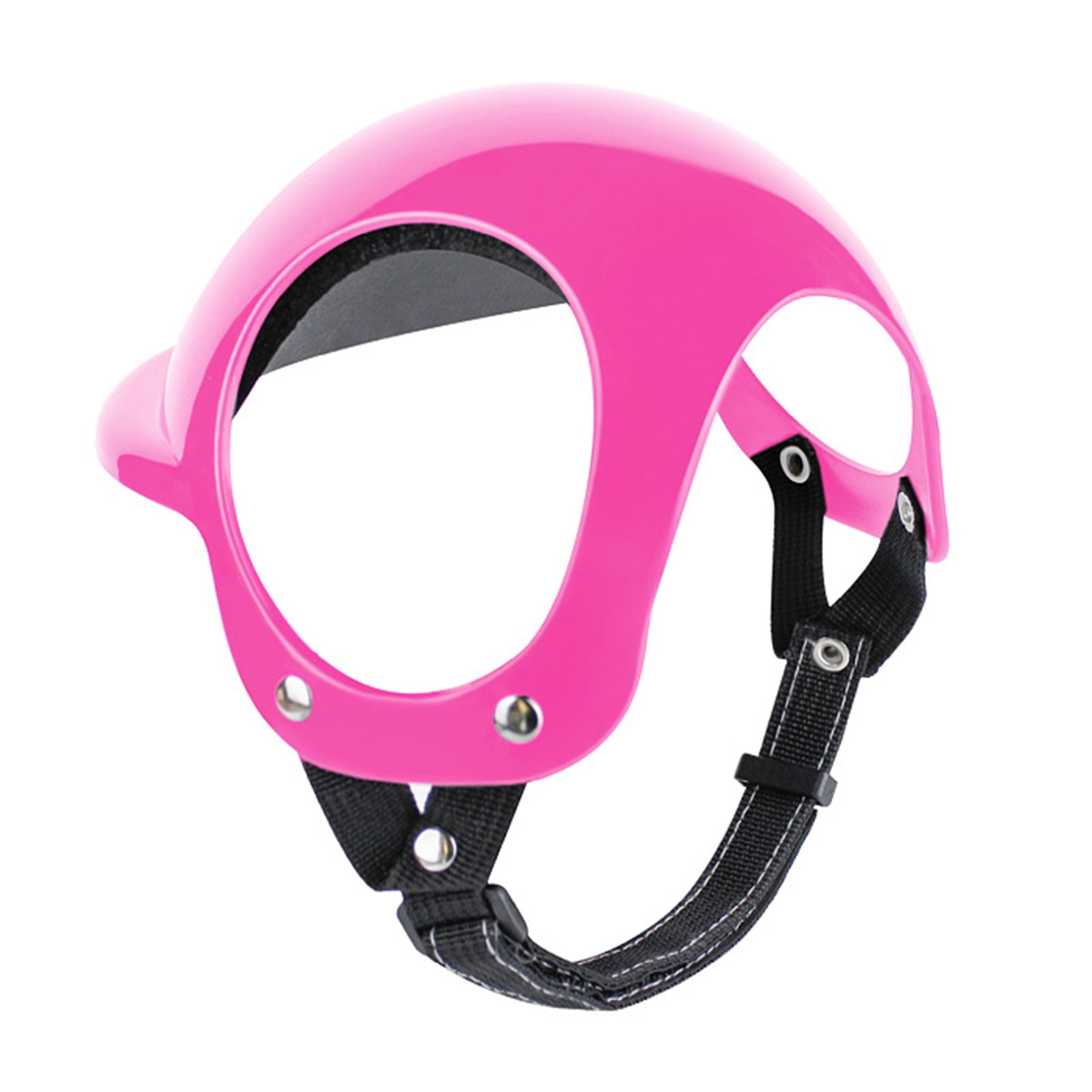 Safety Dogs Helmet with Stretch Chin Rope Fashion Cool Dogs Cats Helmet ...