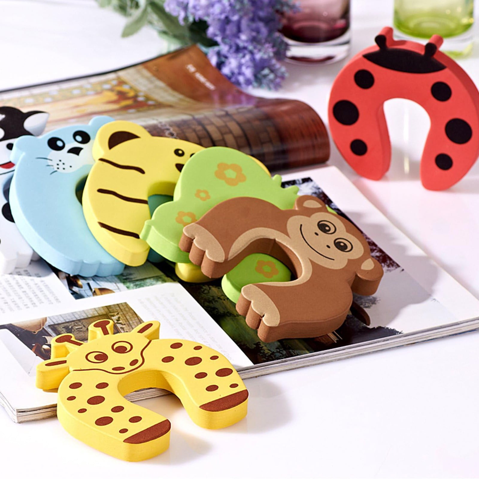 Safety Door Stopper for Kids with Anti-Pinch Design - A*1+C*1+D*1+E*1+F ...