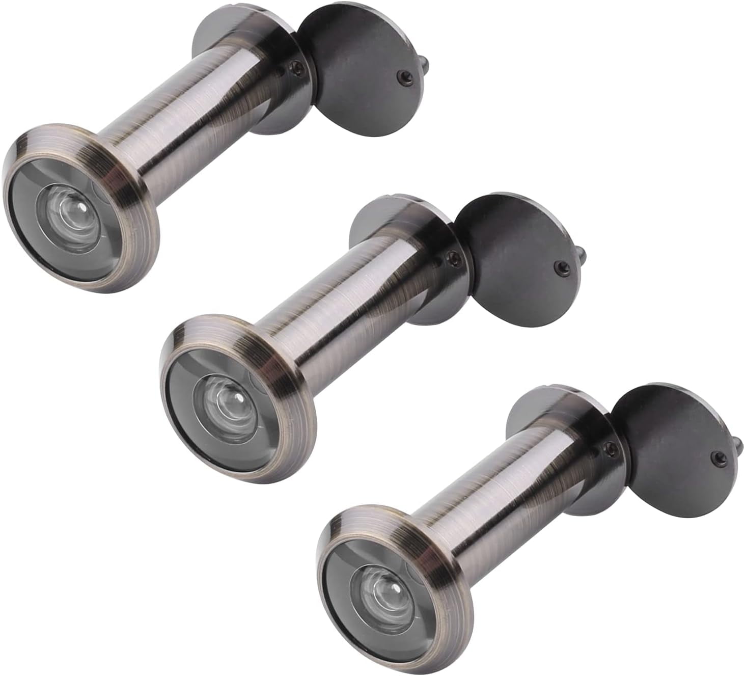 Safety Door Viewer 55-90mm Green Bronze 200°Durable Door Viewer for ...