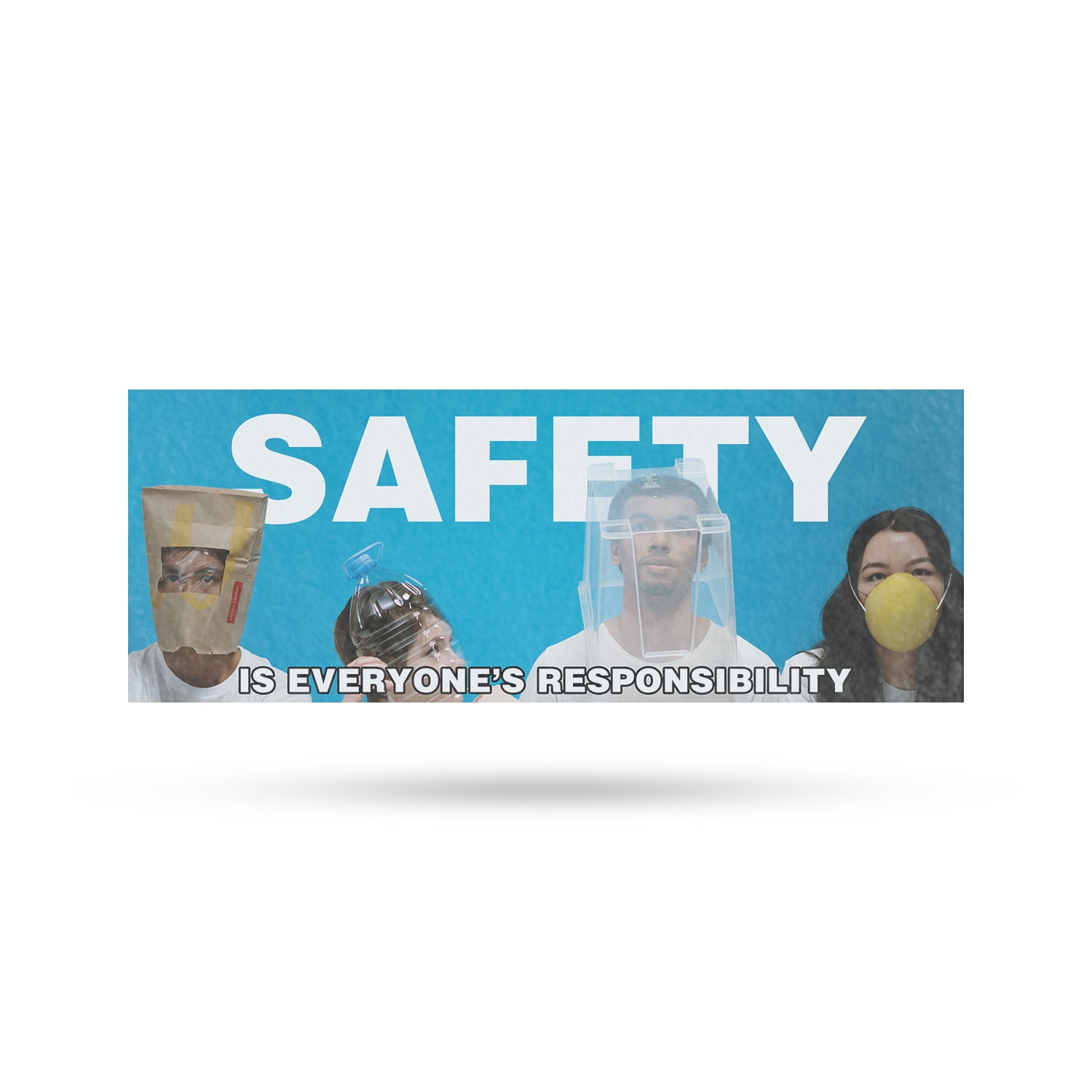 Safety Is Everyone's Responsibility Vinyl Decal 12 Inch x 5 Inch ...
