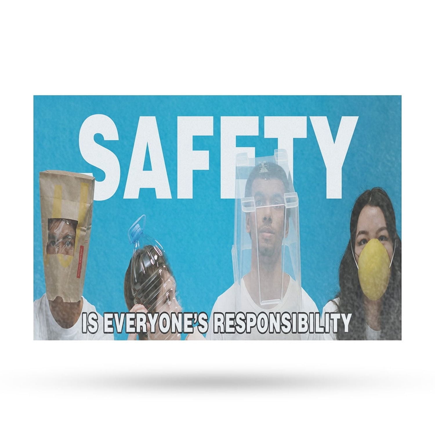 Safety Is Everyone's Responsibility Vinyl Decal 24 Inch x 36 Inch ...