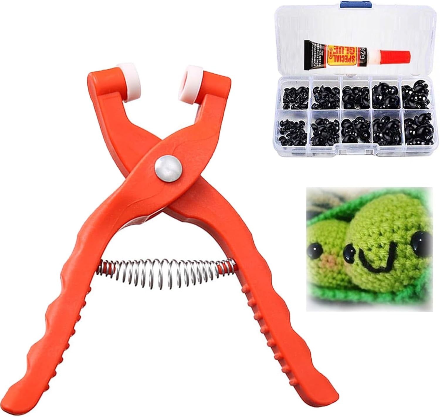 Safety Eye Pliers Safety Eye Snapper Tool Auxiliary Tool for Attaching ...