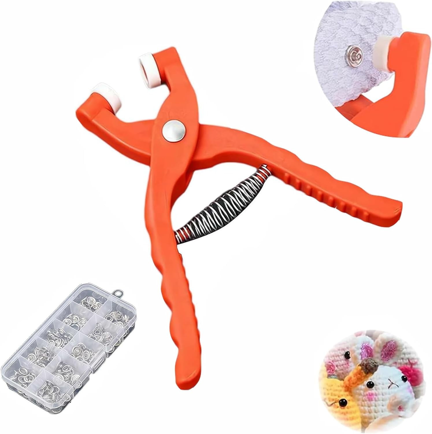 Safety Eye Snapper Tool, Eye Snapper Crochet Tool, Eye Snapper Crochet ...