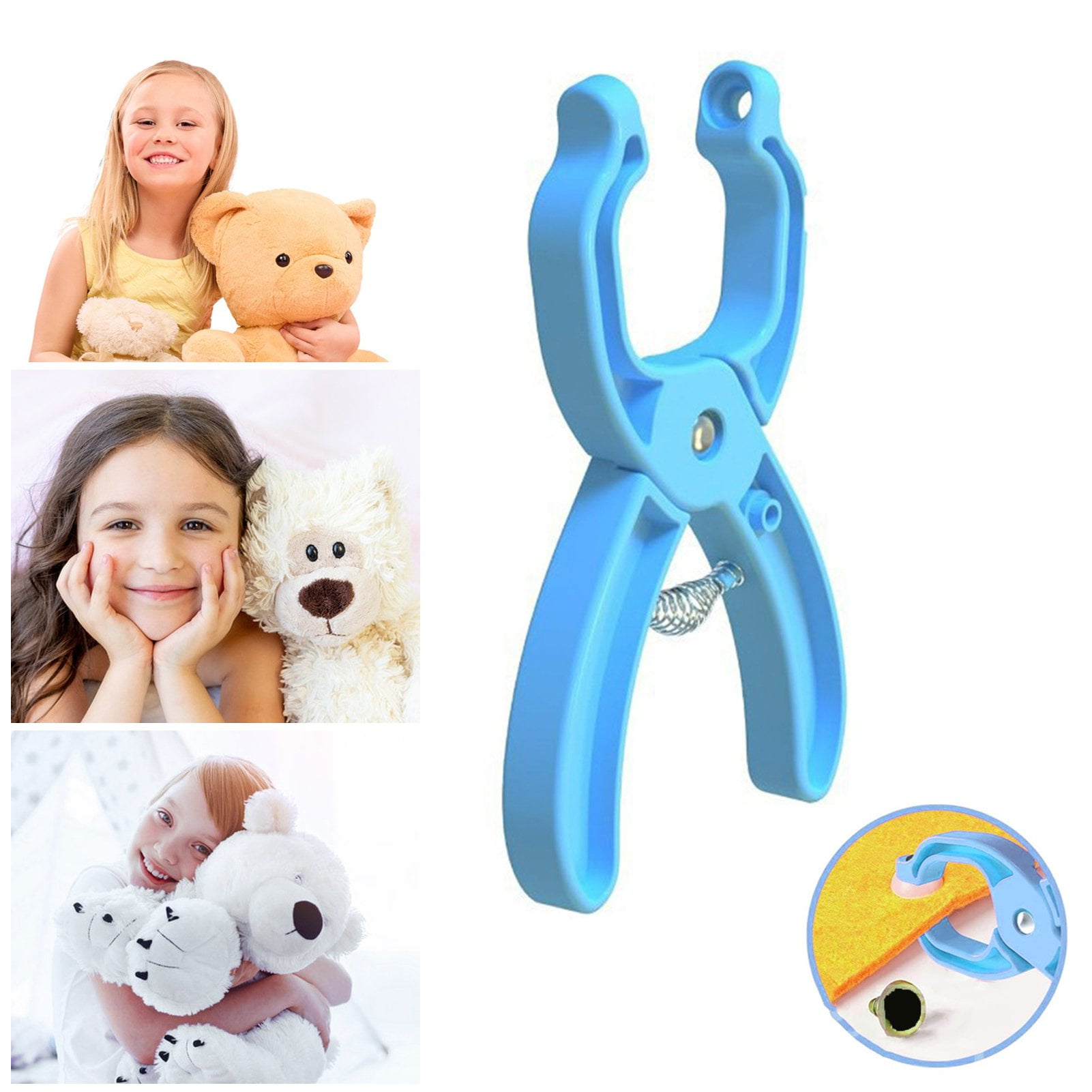 Safety Eye Tool Auxiliary Tool for Attaching Safety Eyes for Crocheting ...