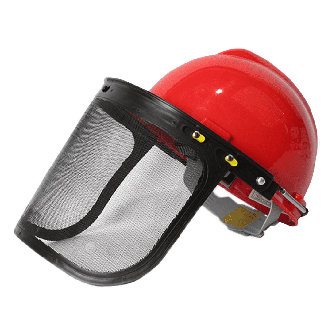 Safety Face Shield Mesh Face Shield for Protective Helmet Construction ...