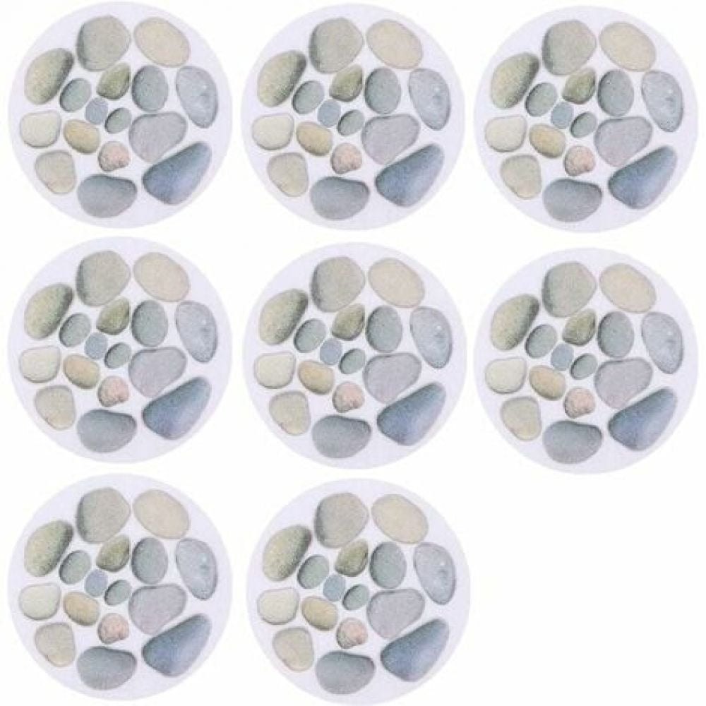 Safety-First Non Slip Bathtub Stickers, Cobblestone Texture For ...