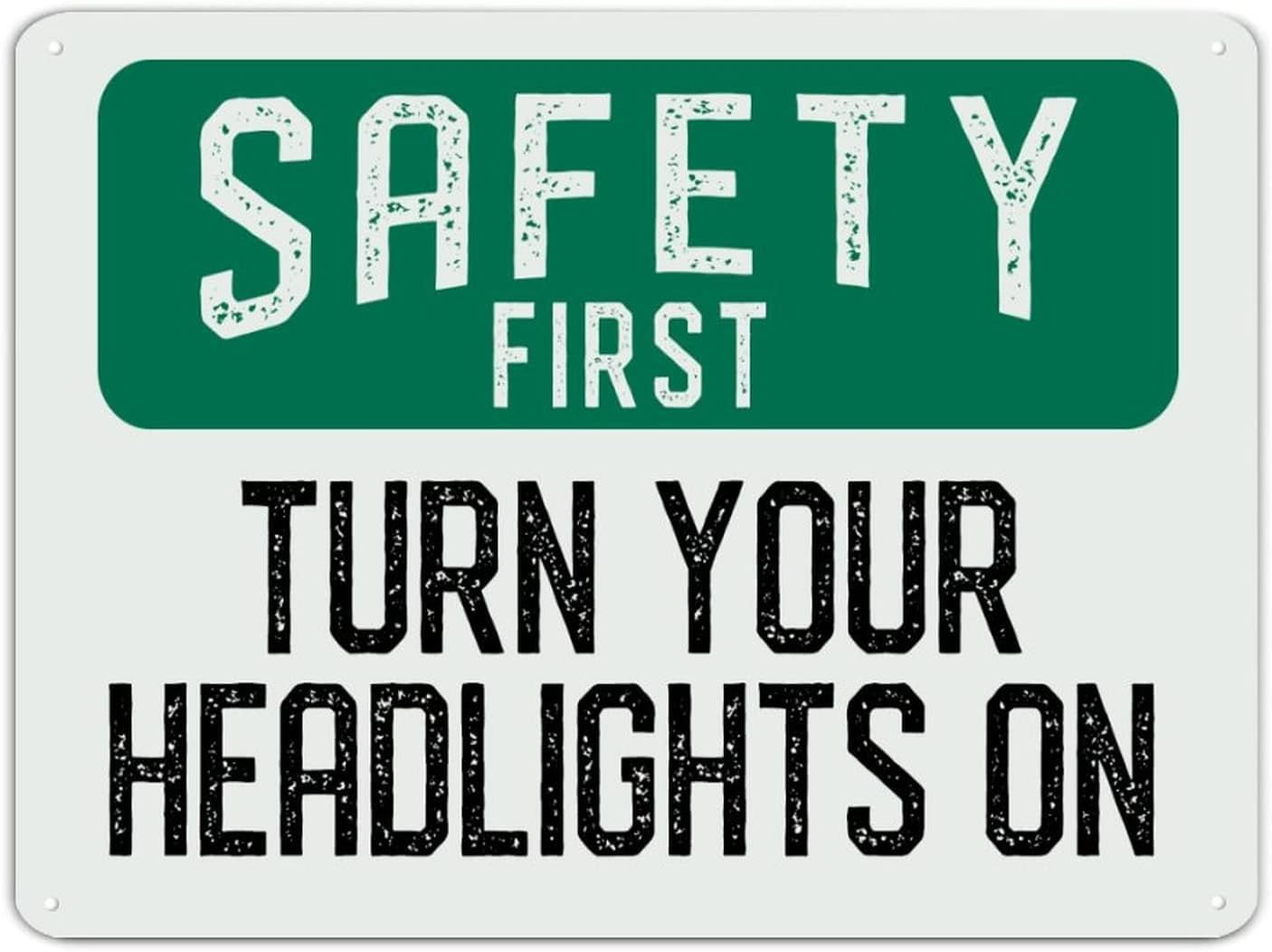 Safety First Use Proper Lifting Techniques Metal Sign Warning Metal Tin ...