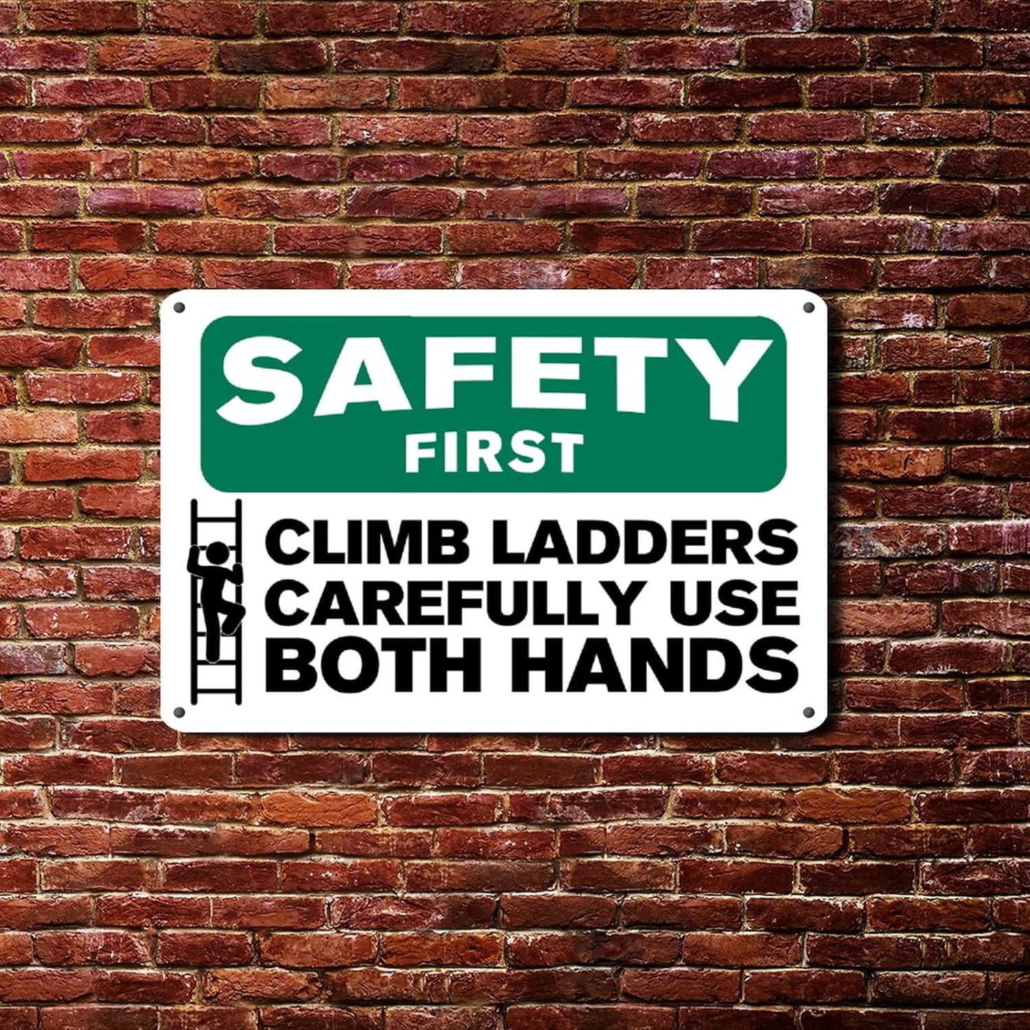 Safety First Use Proper Lifting Techniques Metal Sign Warning Metal Tin ...