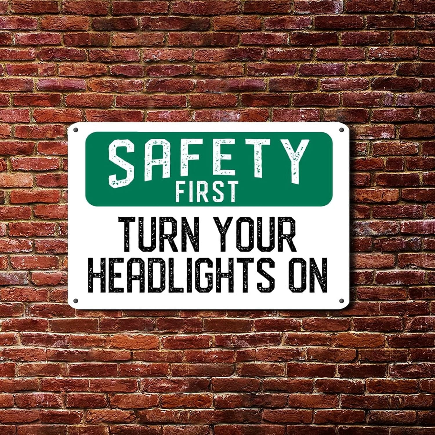 Safety First Use Proper Lifting Techniques Metal Sign Warning Metal Tin ...