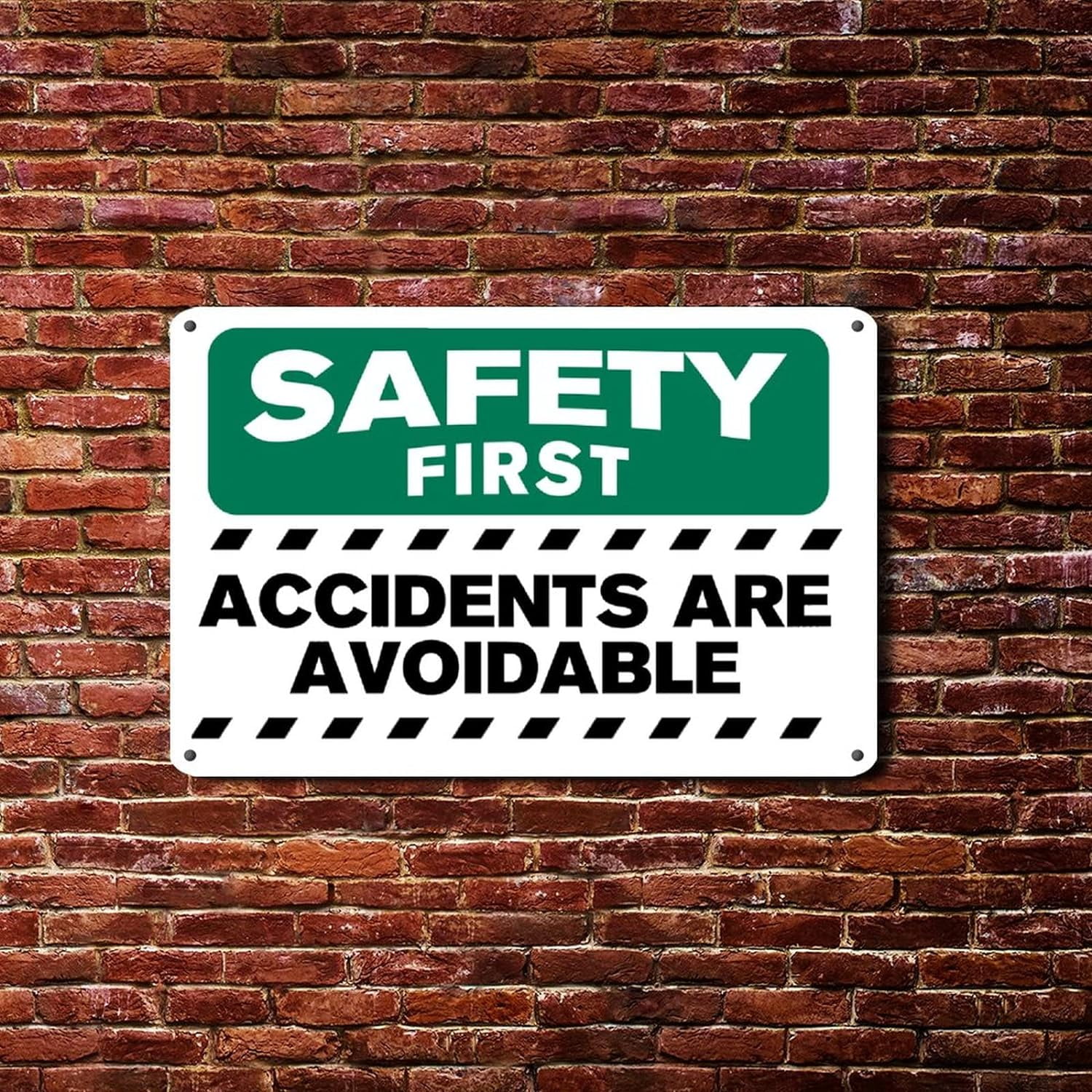 Safety First Use Proper Lifting Techniques Metal Sign Warning Metal Tin ...