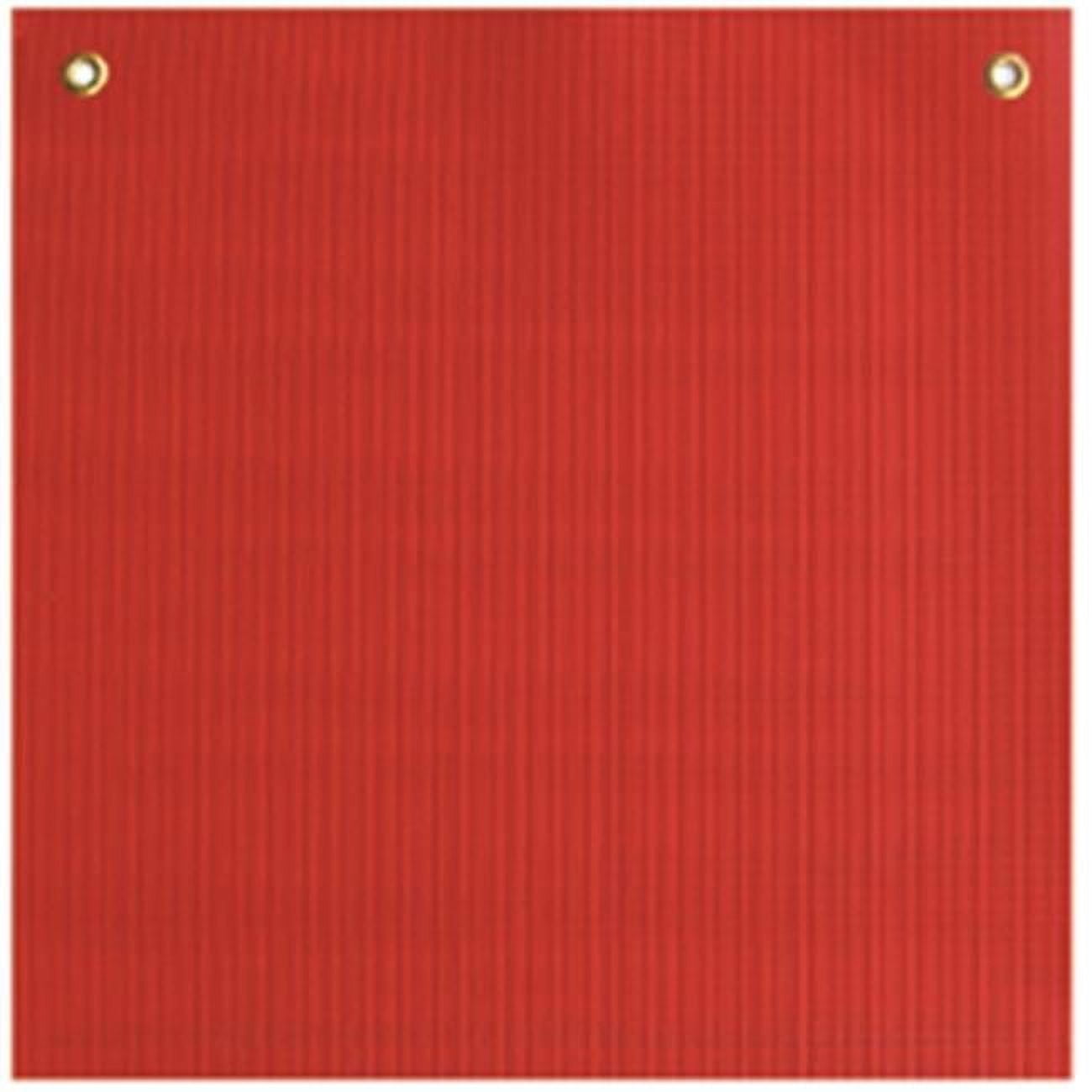 Safety Flag Heavy Duty, Red - 18 x 18 in. - Walmart.com
