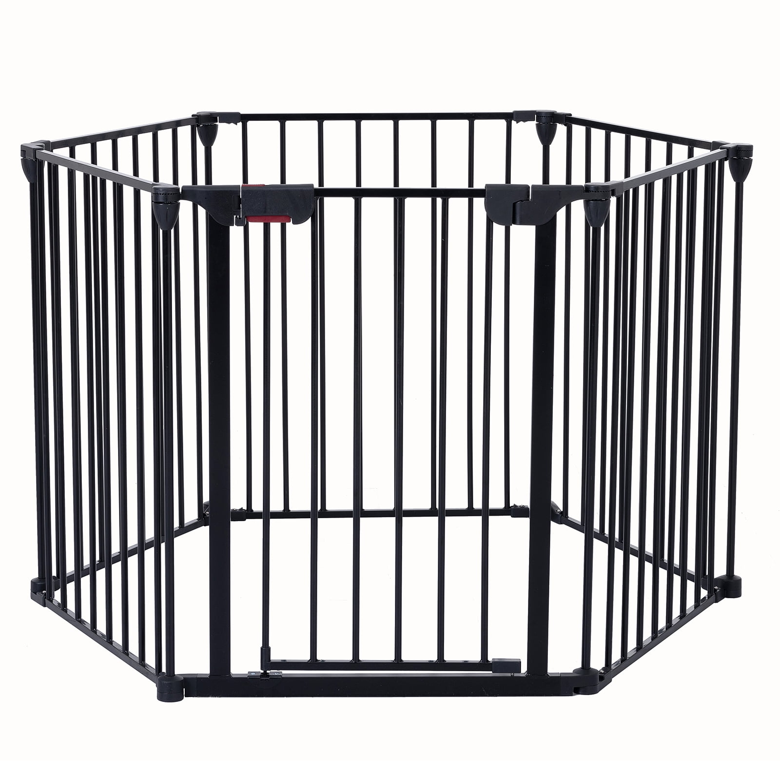Safety Gate, Outdoor Fence Gate With Reinforced Frame, Wall Mounted ...