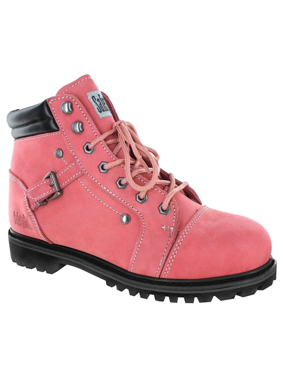 Safety Girl Fusion Work Boot -Pink Size 8M Steel Toe - Walmart.com