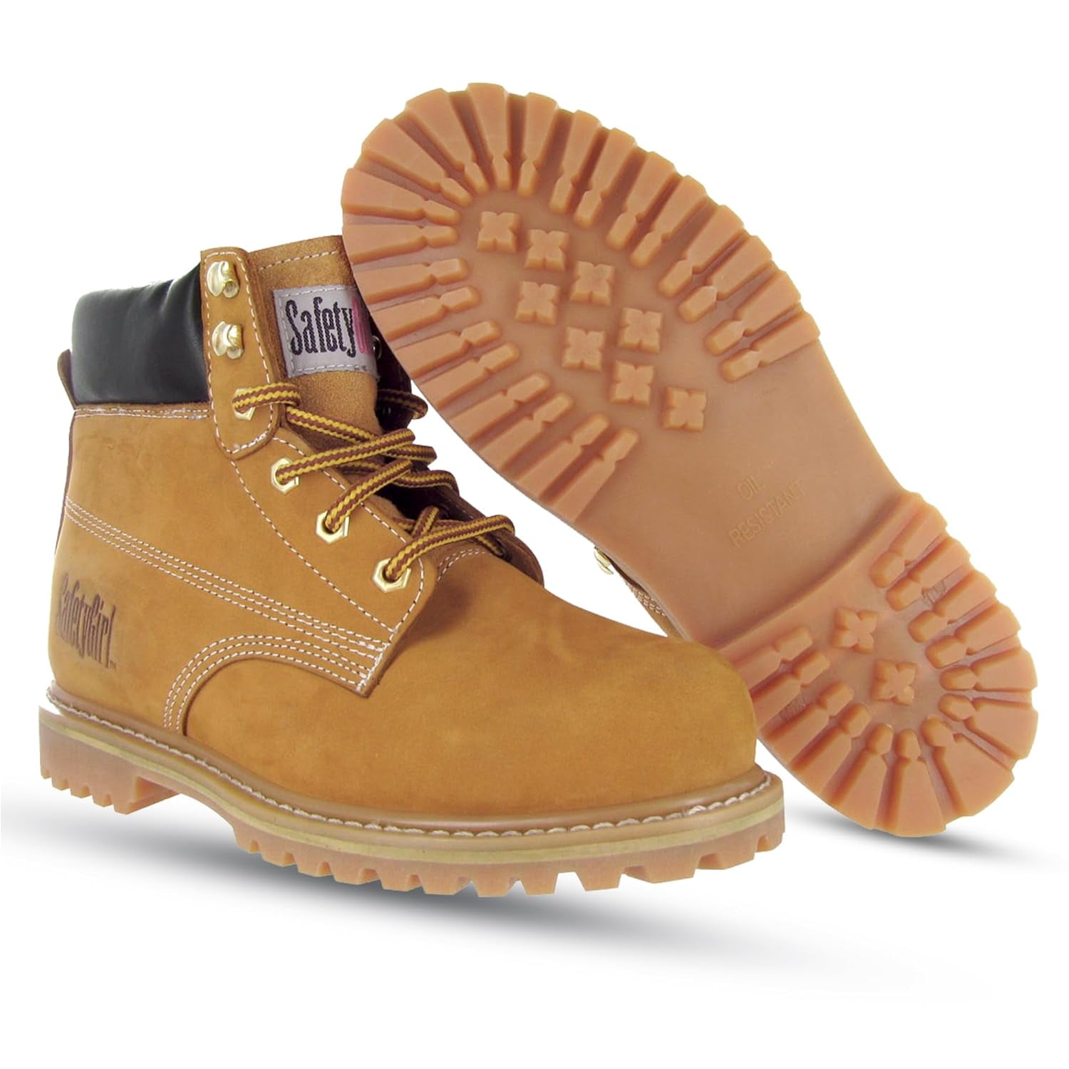 Steel Toe Boots for Women - Tan-12M | Waterproof Work Boots for Women ...