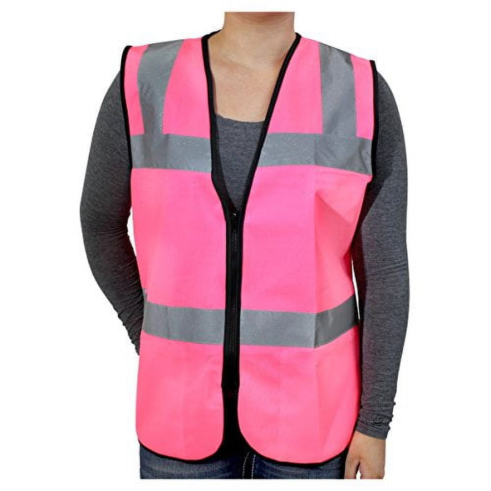 Safety Girl SG-NAPV-Pink-M Safety Vests, 1.00 in x 8.00 in x 9.00 in ...